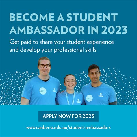 Student Ambassador Program 2023 University Of Canberra