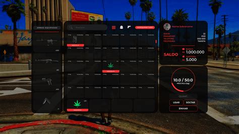 UI DESIGN | GTA RP INVENTORY :: Behance