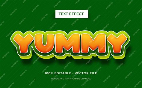 Premium Vector Editable 3d Text Effect Or Graphic Text Style