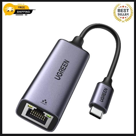 Ugreen Usb C To Ethernet Adapter Gigabit Wired Network Adapter Aluminum Rj45 £21 99 Picclick Uk