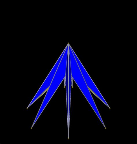 Four Polyhedra With 7 Fold Pyramidal Symmetry