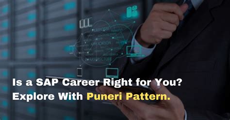 Is A Sap Career Right For You Explore With Puneri Pattern Puneri