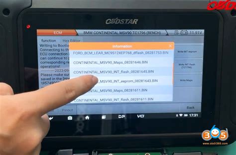 OBDSTAR DC706 Read BMW MSV90 Long ISN Code | OBDII365.com Official Blog