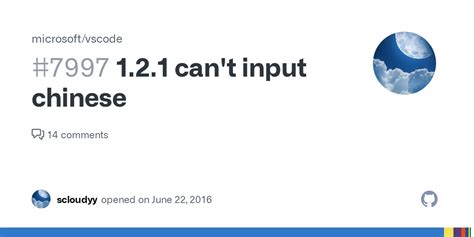 121 Cant Input Chinese · Issue 7997 · Microsoftvscode · Github
