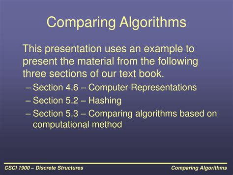 Ppt Csci 1900 Discrete Structures Powerpoint Presentation Free