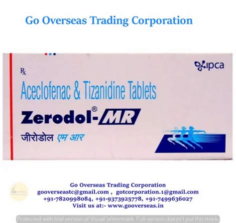 Zerodol 100mg Tablet At ₹ 60 Stripe Aceclofenac Paracetamol Tablet In Nagpur Id 2850448866712