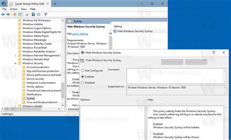 Hide Windows Security Tray Icon In Windows