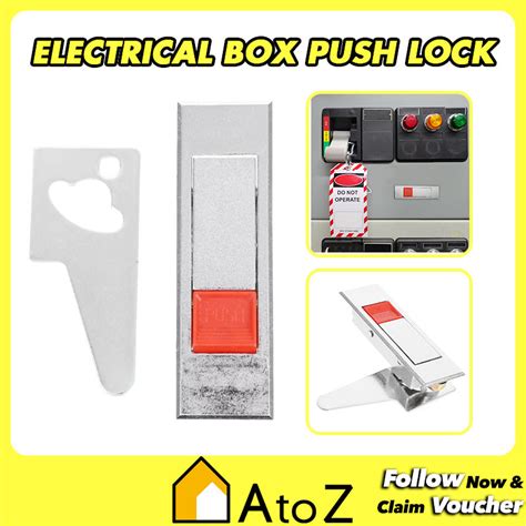 Electrical Metal Enclosure Panel Lock Push Latch Metal High Quality Cabinet Panel Lock Switch