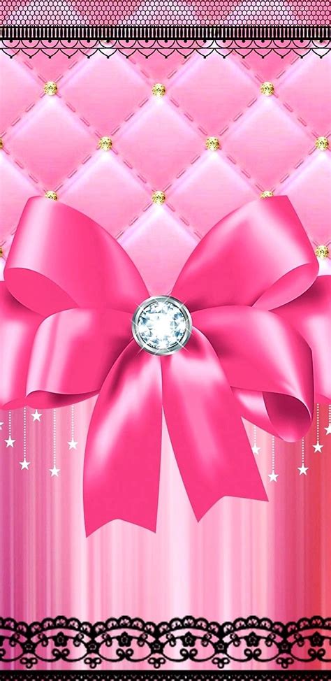Glitter Bows Wallpapers Wallpaper Cave