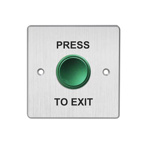 square green push button press exit button door release switch touch exit button shopee malaysia
