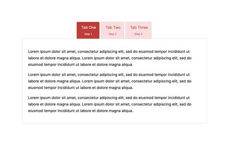 WordPerss Gutenberg Tabs Block Tabbed Content By Ultimate Blocks