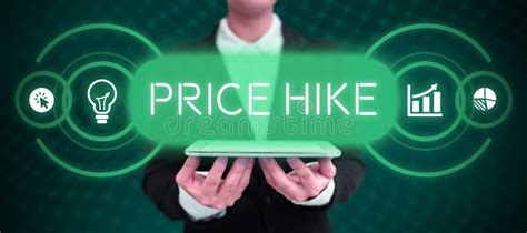 Conceptual Display Price Hike Business Idea Sum Of Values That Customer Gives Up To Gain The