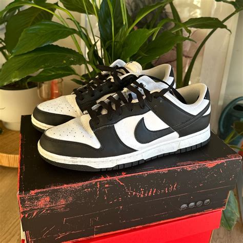 Nike Dunks Pandas” Size 95 Us Depop