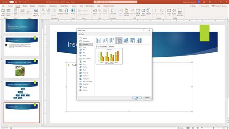 insert a chart in powerpoint instructions teachucomp inc