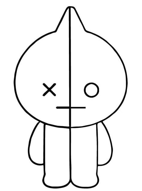 Pin By Bbubble On Bt21 Coloring Pages Cute Easy Drawings Easy Drawings