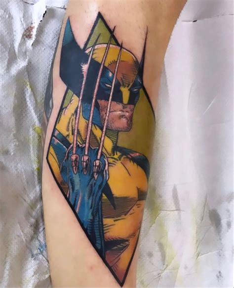Wolverine Tatuaje De Wolverine Logo De Flash Tatuaje Pareja Calavera