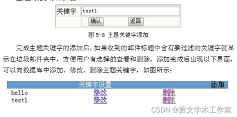 Aspnet 反垃圾邮件管理系统的设计与实现（论文源码）nuevenet邮件管理系统源码 Csdn博客