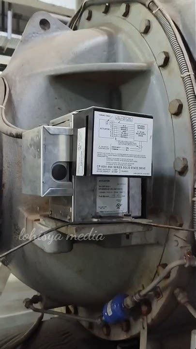 Diffuser Actuator Chiller Machine Generator Maintenance Hvac