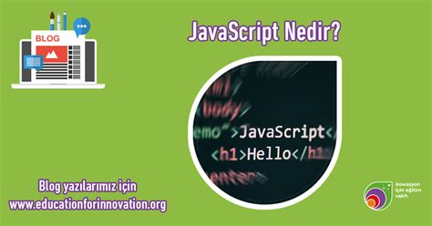 JavaScript Nedir Education For Innovation