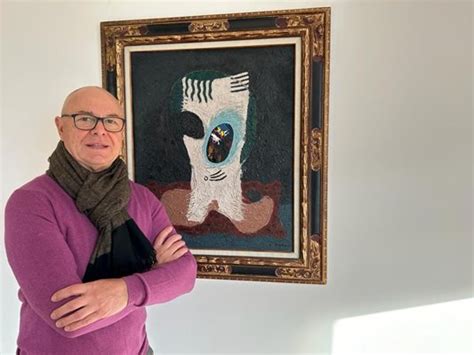 Жорж Папазов първи рисува с пясък сега негова картина е във Френския национален музей