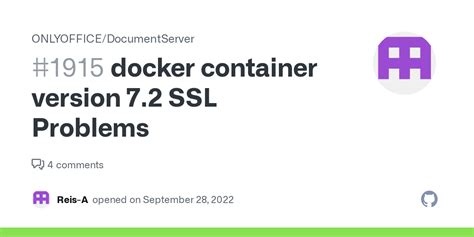 docker container version 7 2 ssl problems · issue 1915 · onlyoffice