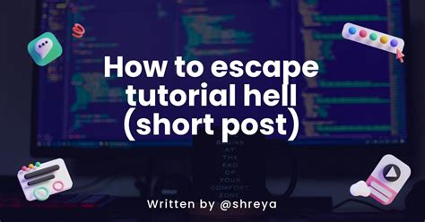 Tutorial Hell Posts Videos And Courses
