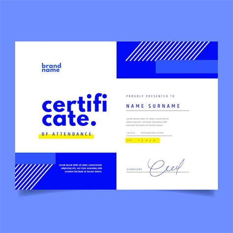 Accreditation Template