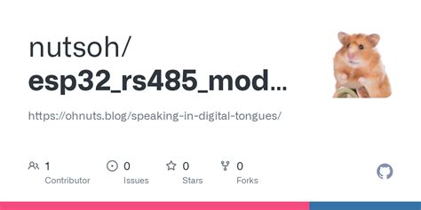 github nutsoh esp32 rs485 modbus ohnuts blog speaking in