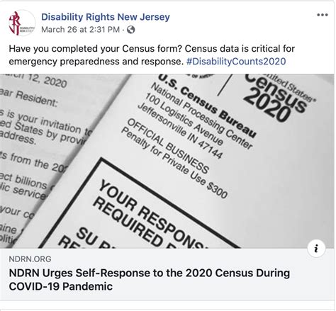 Nj Voting And Census 2020 For People With Disabilities — Disability