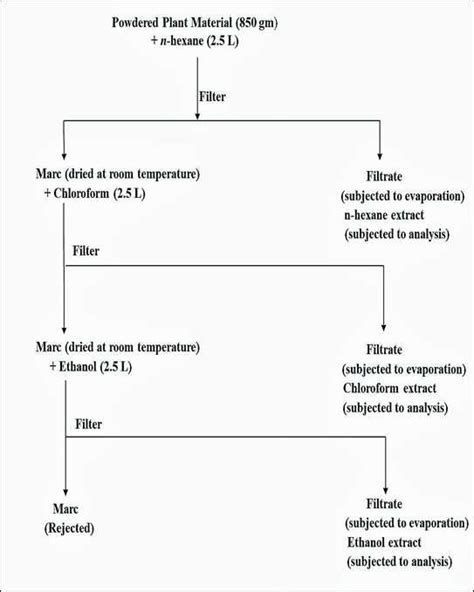Schematic Diagram Representing C Grandiflora Leaves Extraction Process Download Scientific