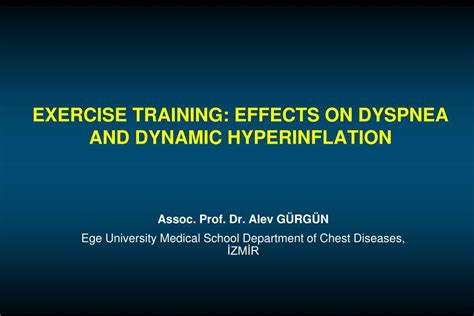 Ppt Exercise Training Effects On Dyspnea And Dynamic Hyperinflation Powerpoint Presentation