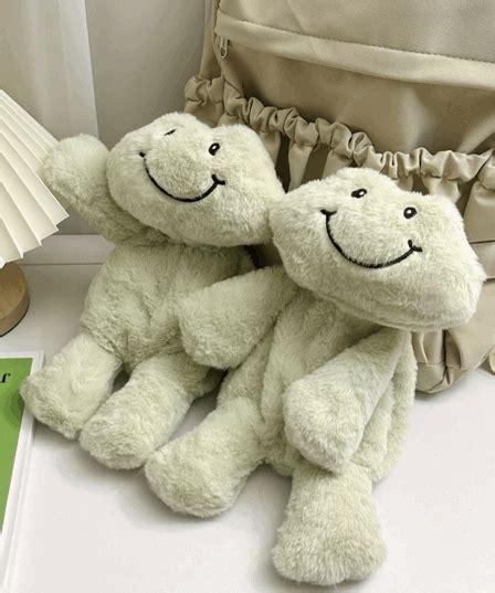 [1 1할인 ] 행복한 개구리 인형 필통 학생 펜케이스 에이블리