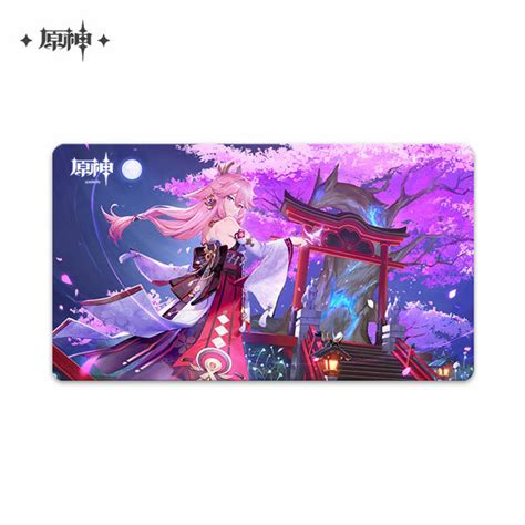 Genshin Impact Astute Amusement Yae Miko Mouse Pad