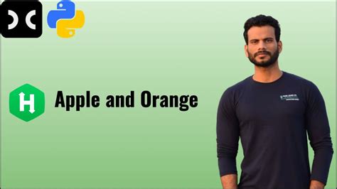 Apple And Orange Hackerrank Youtube