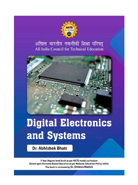 aicte model digital electronics and systems abhishek bhatt 17 01