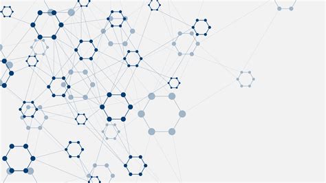 Hexagons Shapes Molecular Structure Background Genetic Research Chemical Engineering Medical