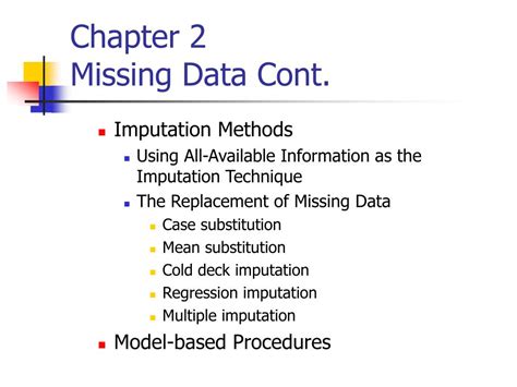 ppt multivariate data analysis chapter 2 examining your data