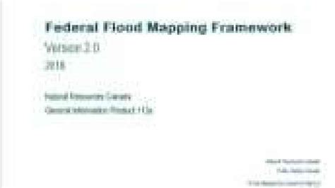 Federal Flood Mapping Framework Preventionweb