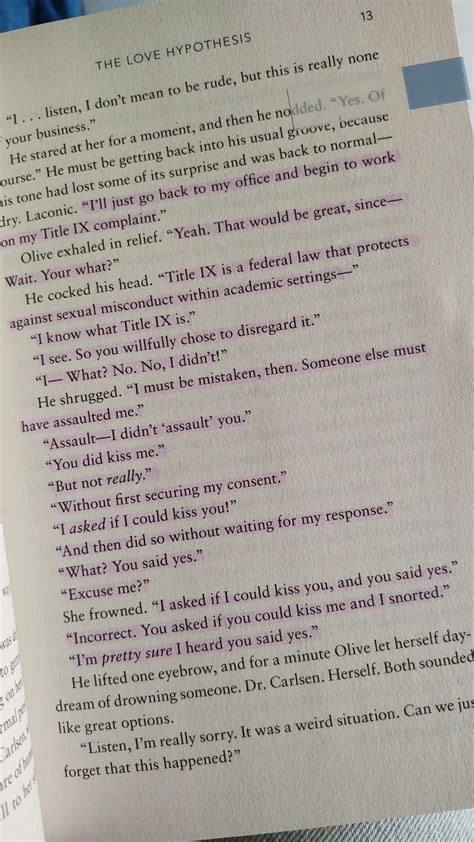 The Love Hypothesis Romance Books Quotes