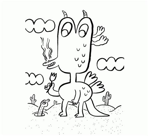 귀여운 몬스터 색칠 공부 Kr에서 무료 색칠 공부