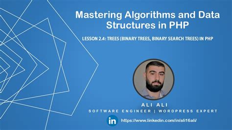 Mastering Algorithms And Data Structures In Php Binary Trees Binary
