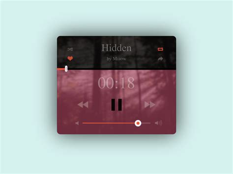 audio player widget for website — codehim