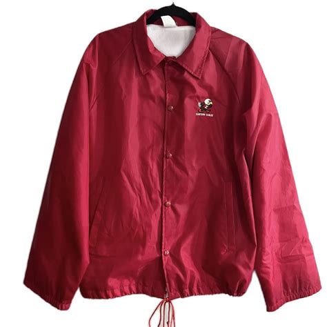 Soffe Mens Red Jacket Depop