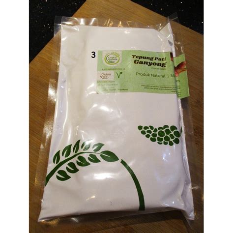 Jual Tepung Pati Ganyong Organik 500 Gram Tepung Free Gluten Tepung Lingkar Organik Mpasi