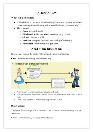 Block Chain Unit It Contains All The Detailed Notes Block Chain Technology Studocu