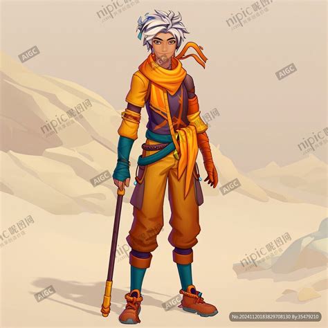 Ai创作图游戏界面人物 古代探险家 原创人物设计 人物角色设计 游戏人物设计 卡通乌孜别克族男生 游戏角色设计 卡通撒拉族男 角色插画 人物形象角色设计 大宝剑武侠风人物设计 游戏角色设定