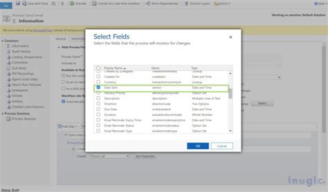 workflow automation in dynamics 365 crm triggering actions on email