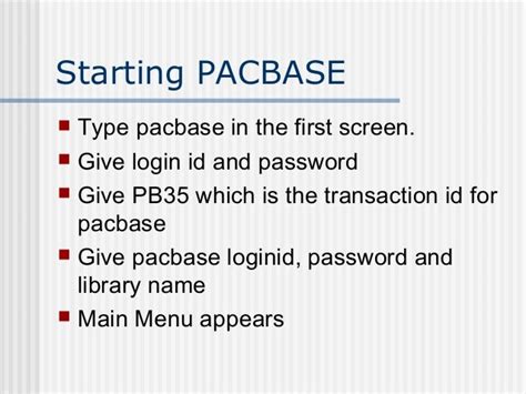 How To Master Pacbase For Mainframe In Only Seven Days