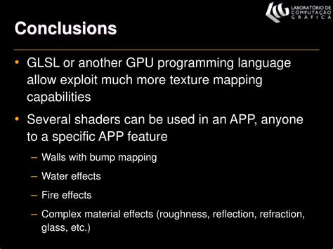 ppt physically based simulation on gpu using opengl and glsl