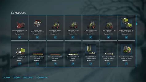 Full Mod List ModPack By Stevie FS FS Mod